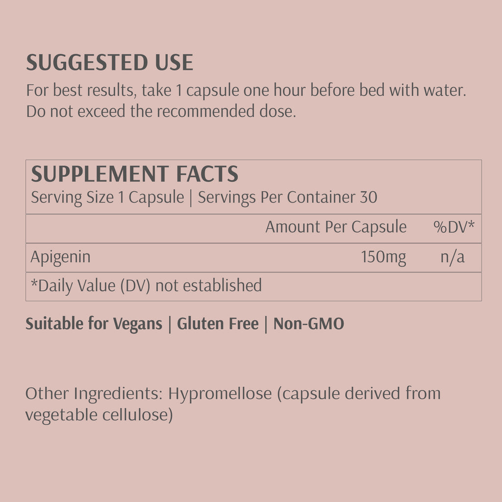Shop for Apigenin 150mg, 30 Capsules | Envivo Biotics